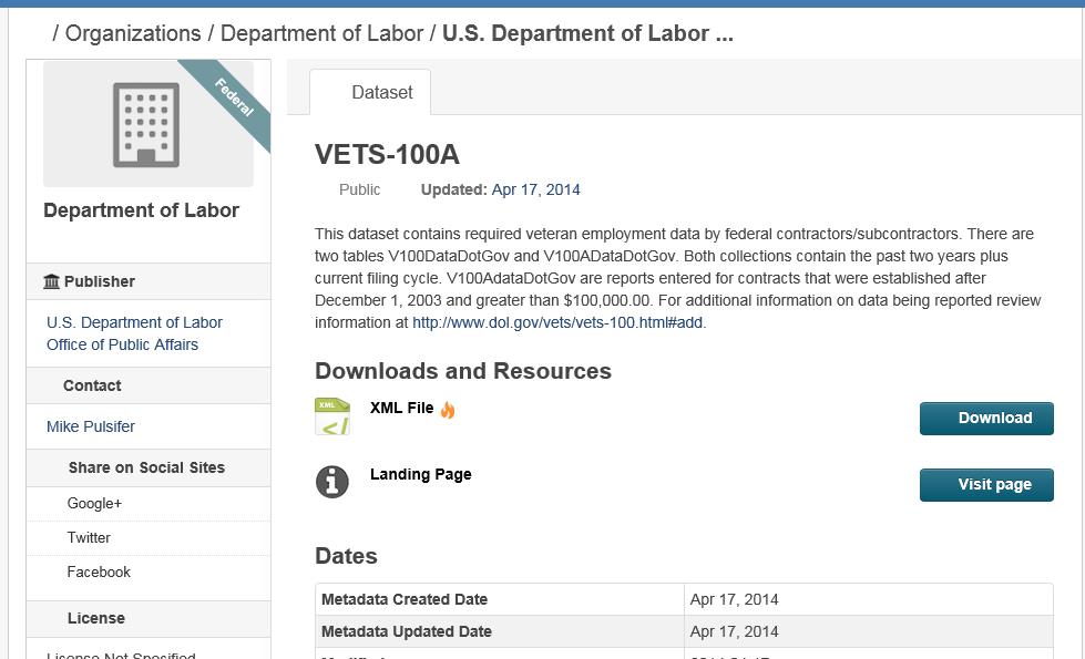 Federal Contractor Program | U.S. Department of Labor